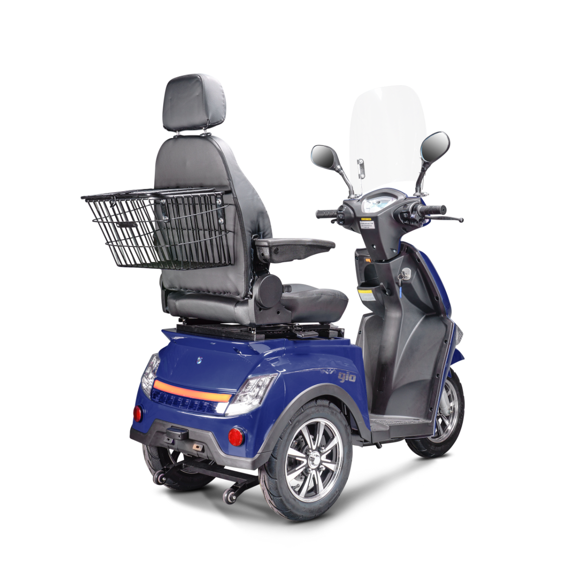 GIO Titan Premium Heavy Duty Mobility Scooter for Outdoors With Twist ...