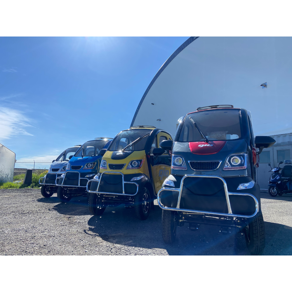 GIO All-Season Enclosed Mobility Scooter - Limited Edition Green - Wit ...